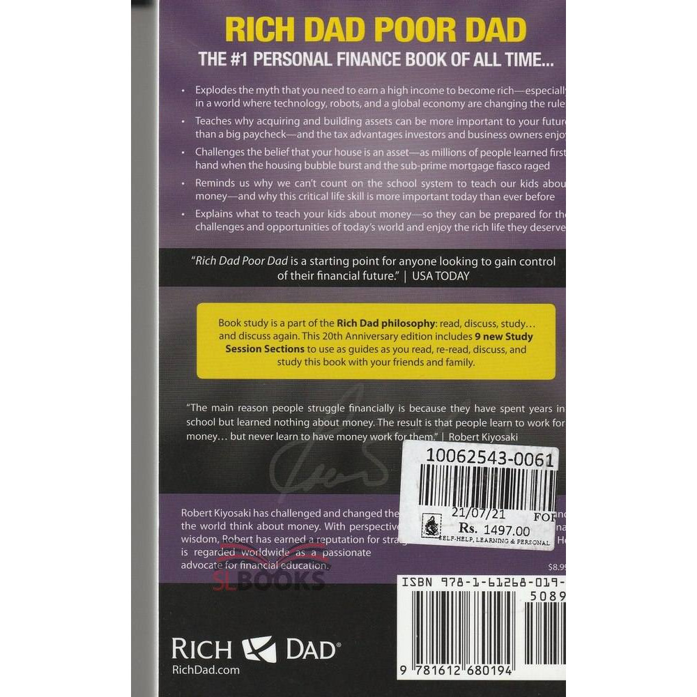 Rich Dad and Poor Dad